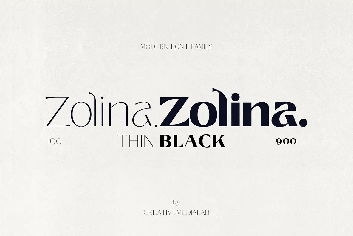 Zolina Font - YouWorkForThem