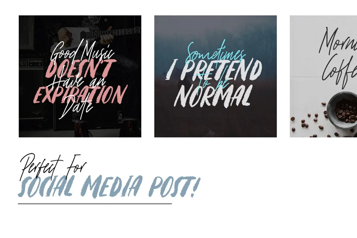Strong Heart Font Duo - YouWorkForThem