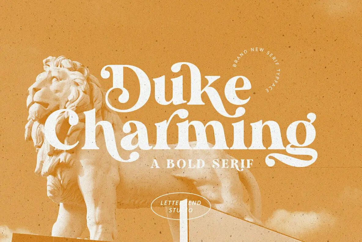 Duke Charming Font - YouWorkForThem