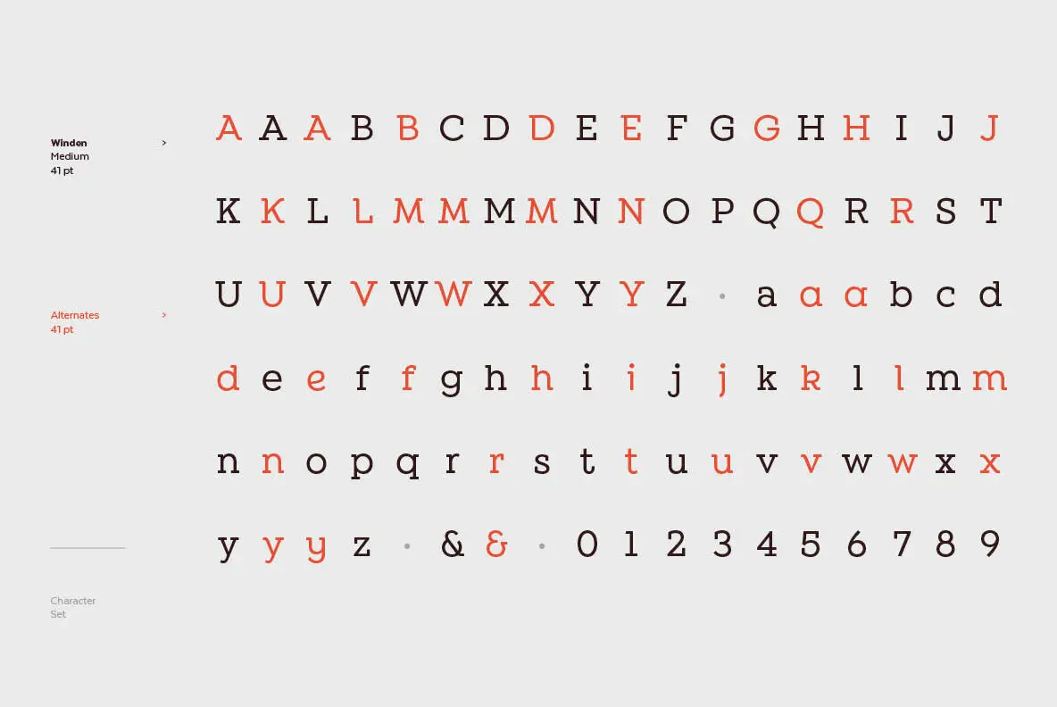Winden Font - YouWorkForThem