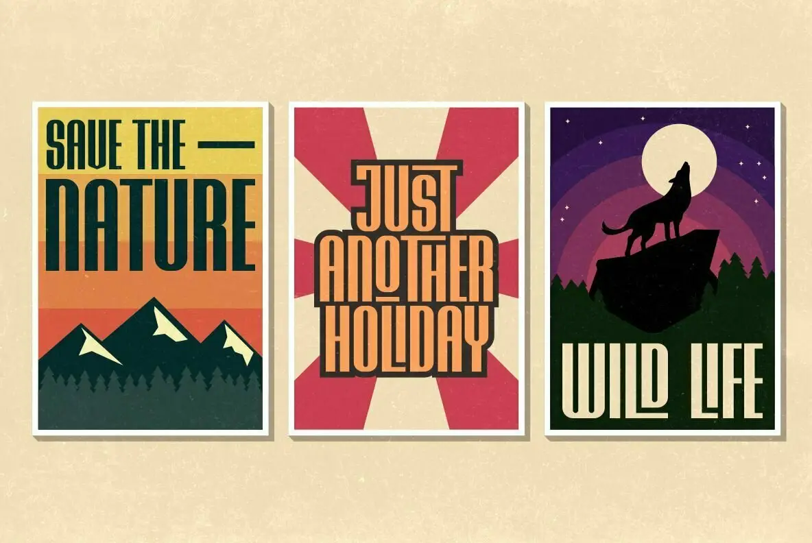 Bosque Line Font - FontPath