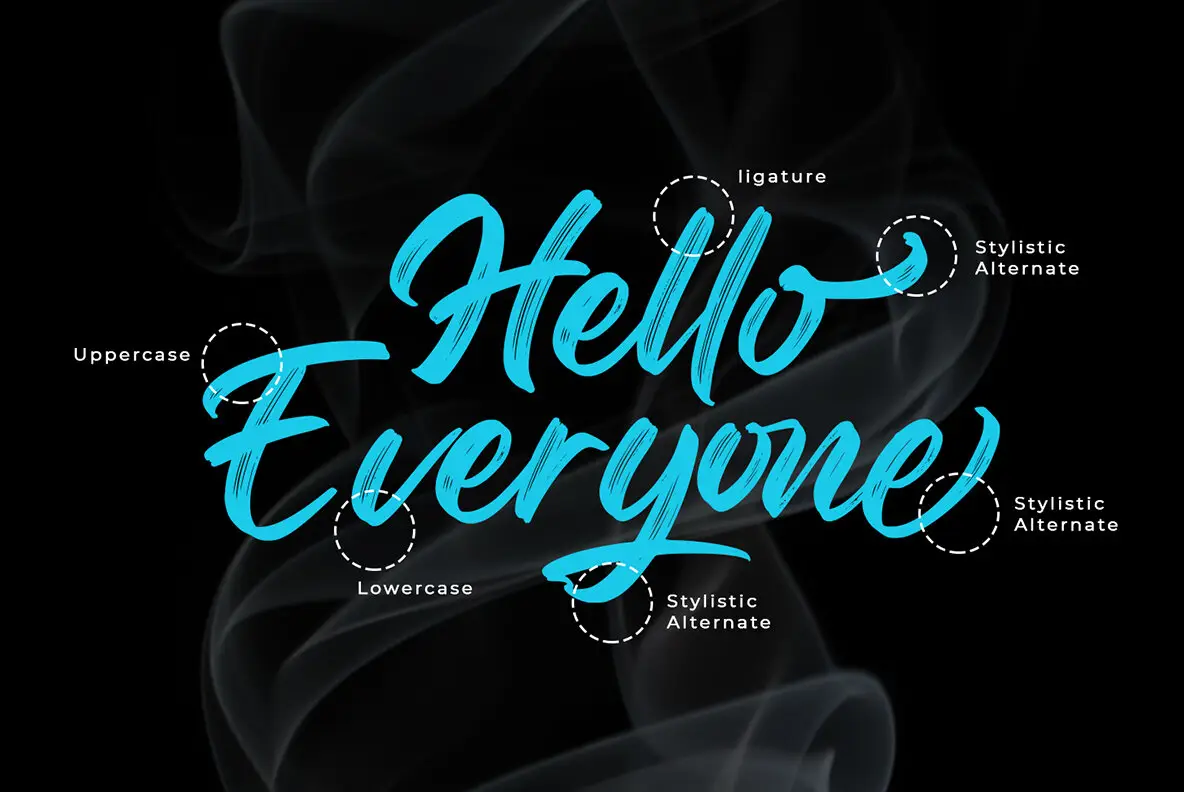 Regular Brush Font - YouWorkForThem