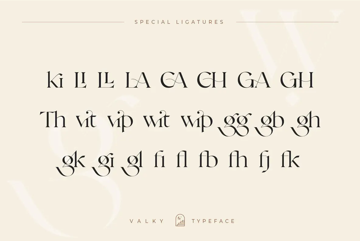 Valky Font - YouWorkForThem