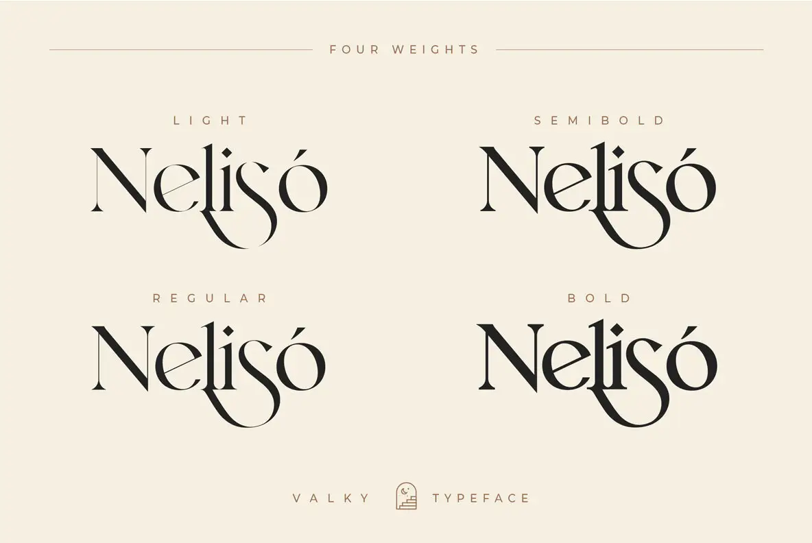 Valky Font - YouWorkForThem