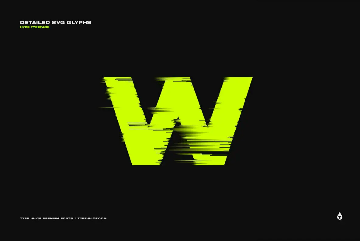 Hype SVG Font - YouWorkForThem