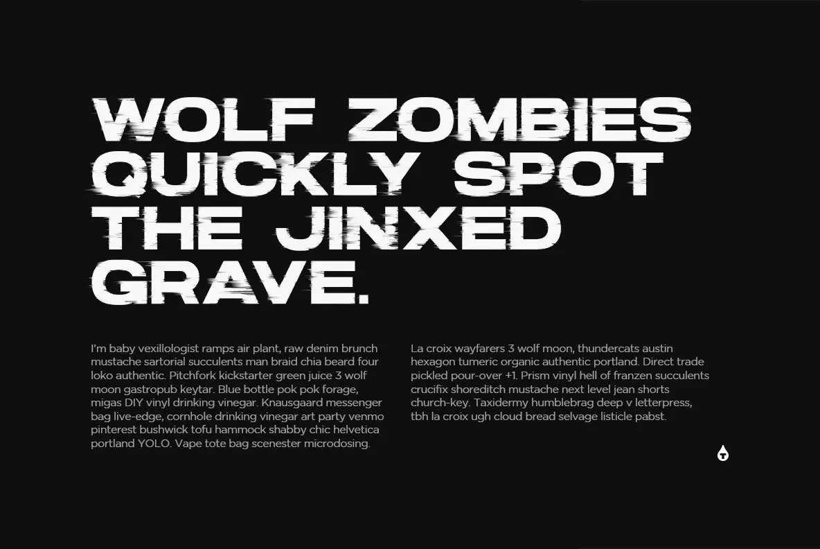 Hype SVG Font - YouWorkForThem