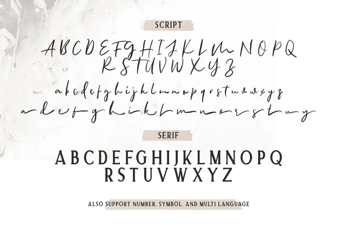 Allison Style Font Duo - YouWorkForThem