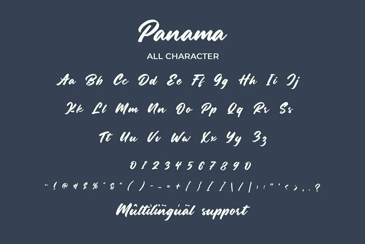 Panama Font - YouWorkForThem