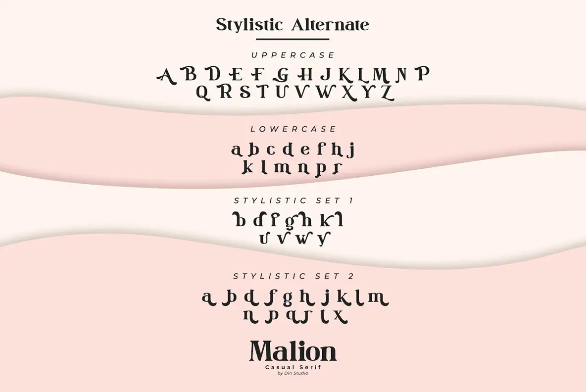 Malion Font - YouWorkForThem