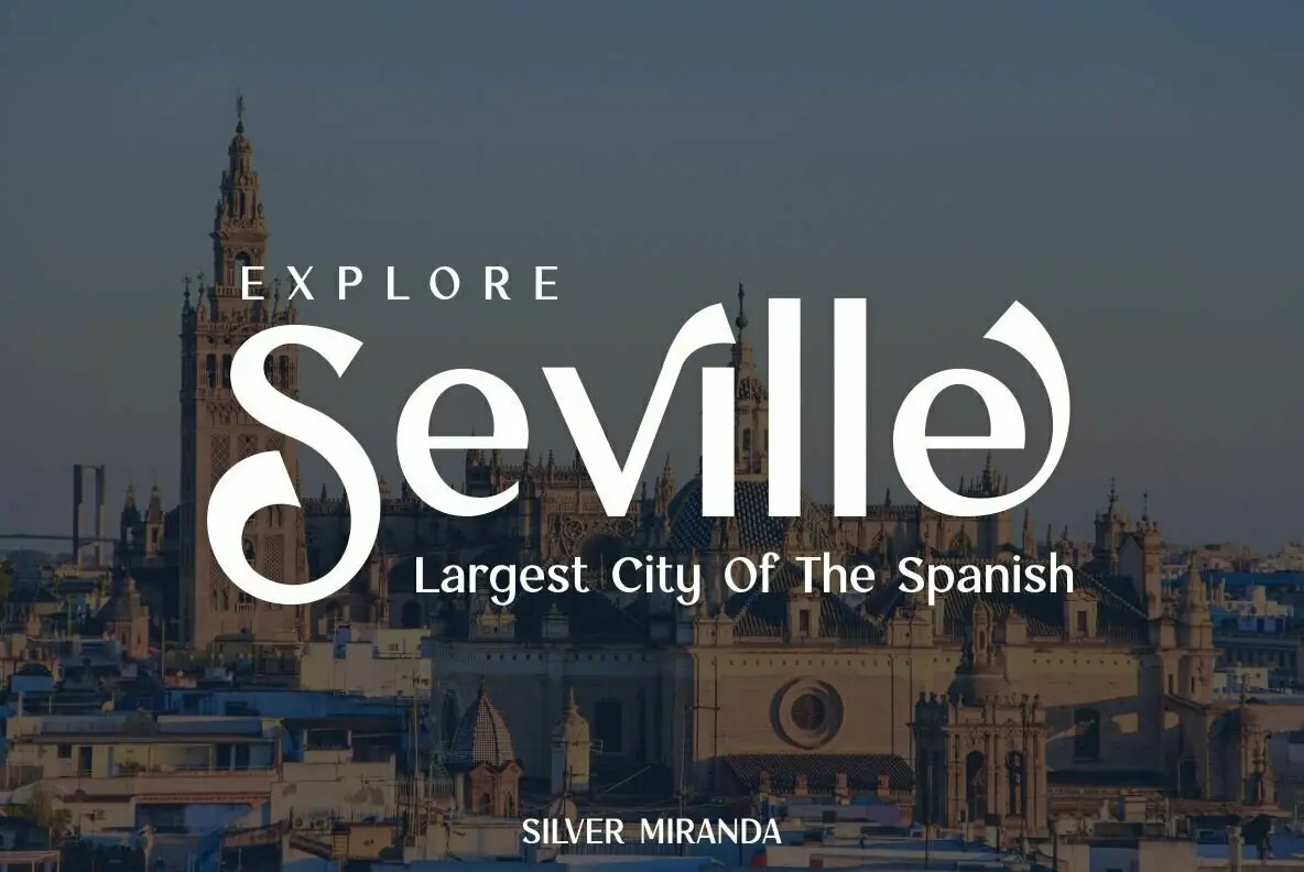 Silver Miranda Font - FontPath