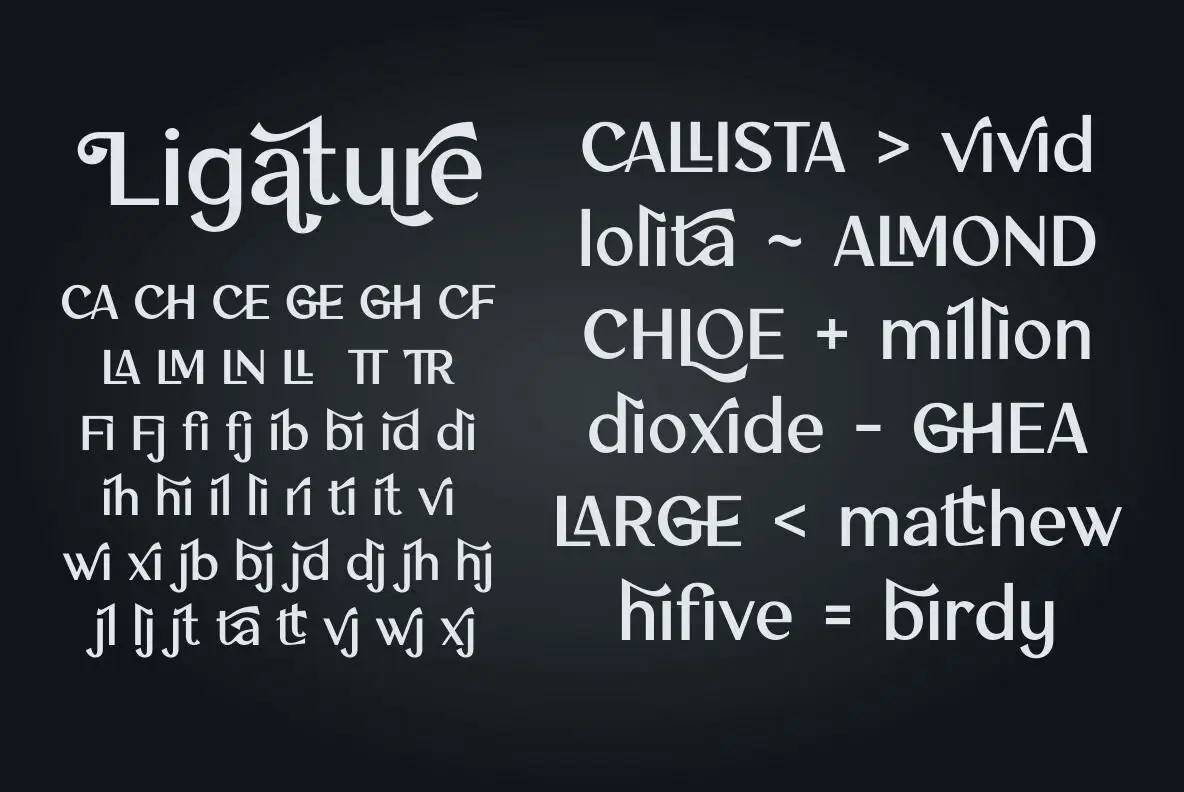 Silver Miranda Font - FontPath