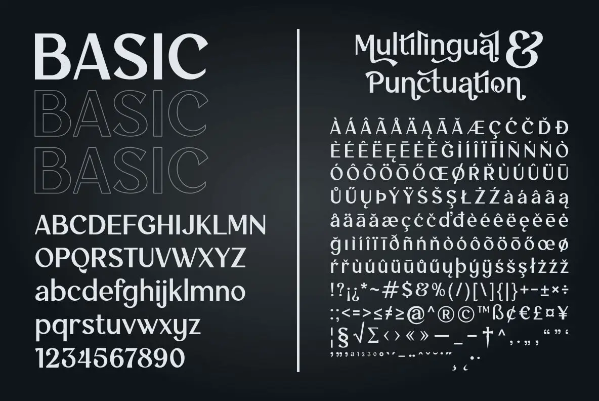 Silver Miranda Font - YouWorkForThem