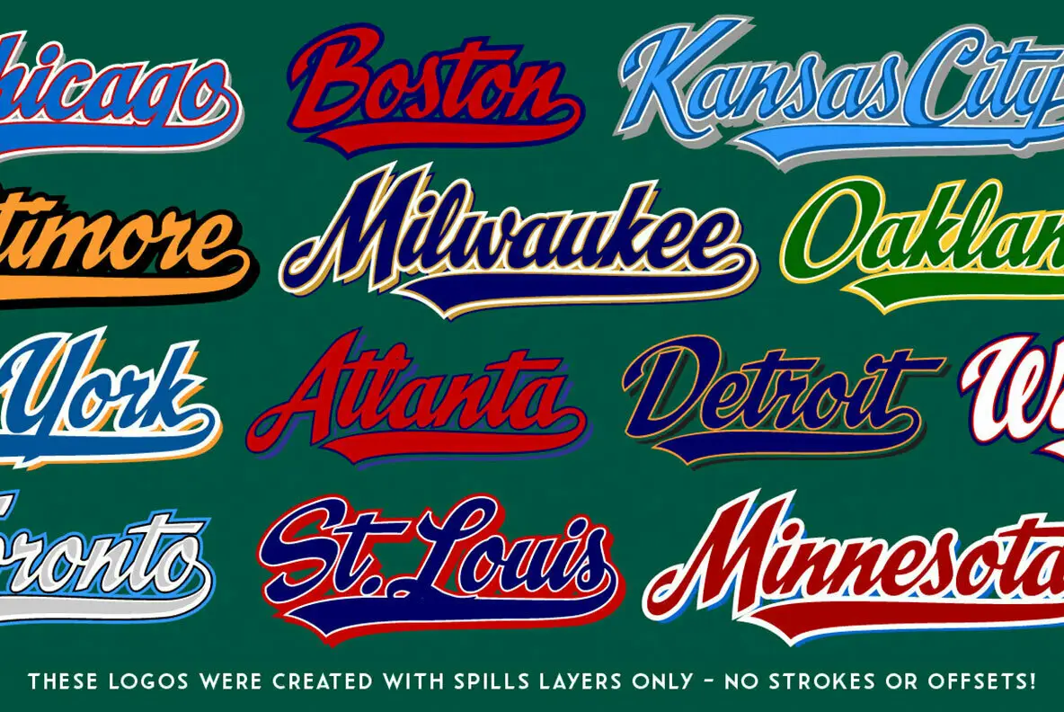 Spills Font - YouWorkForThem