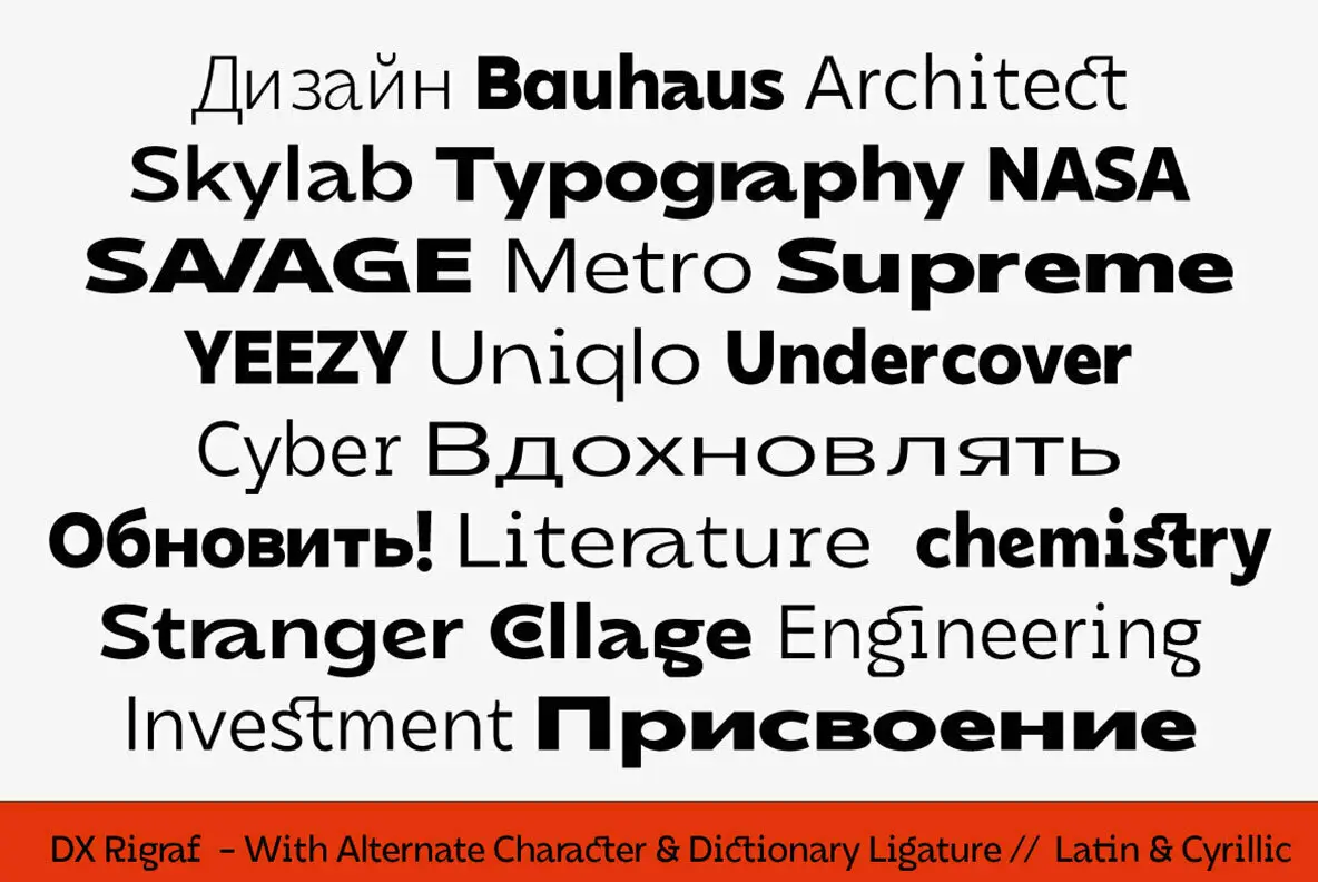 DX Rigraf Font - FontPath