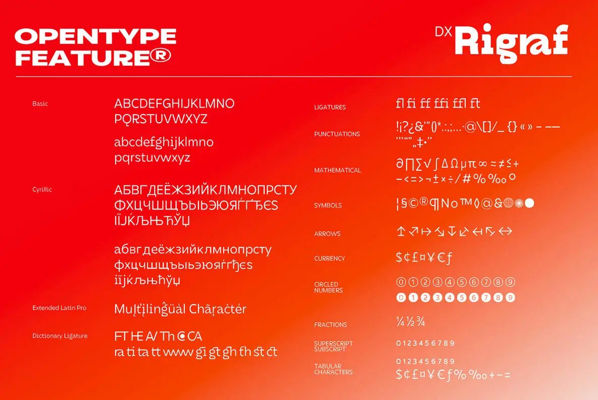 DX Rigraf Font - YouWorkForThem