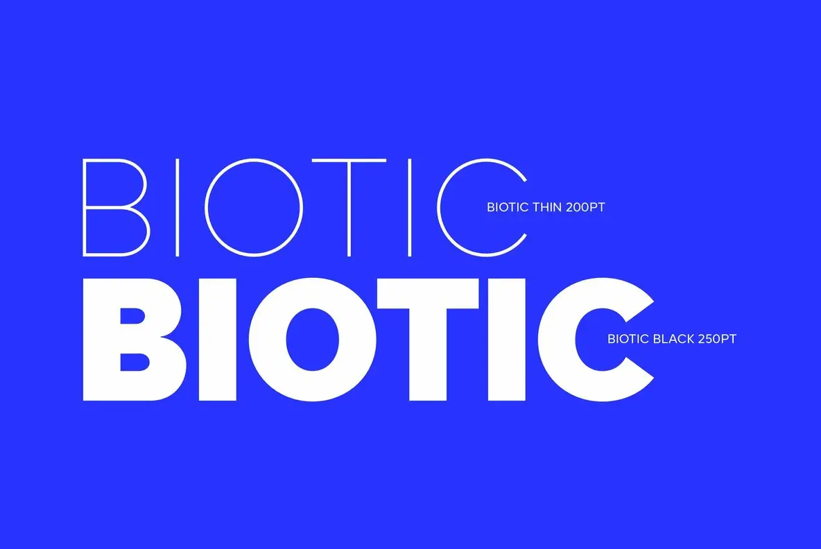 Biotic Font FontPath biotic-font-fontpath