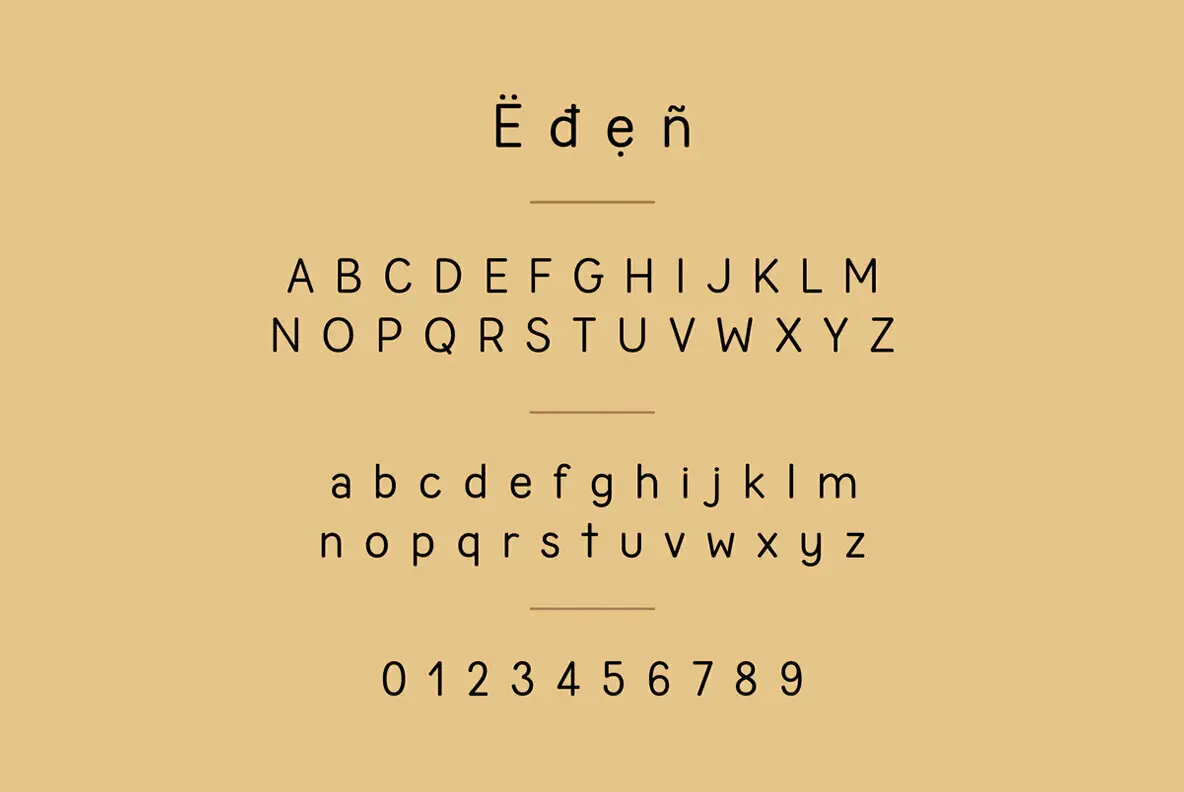 Eden Font - YouWorkForThem