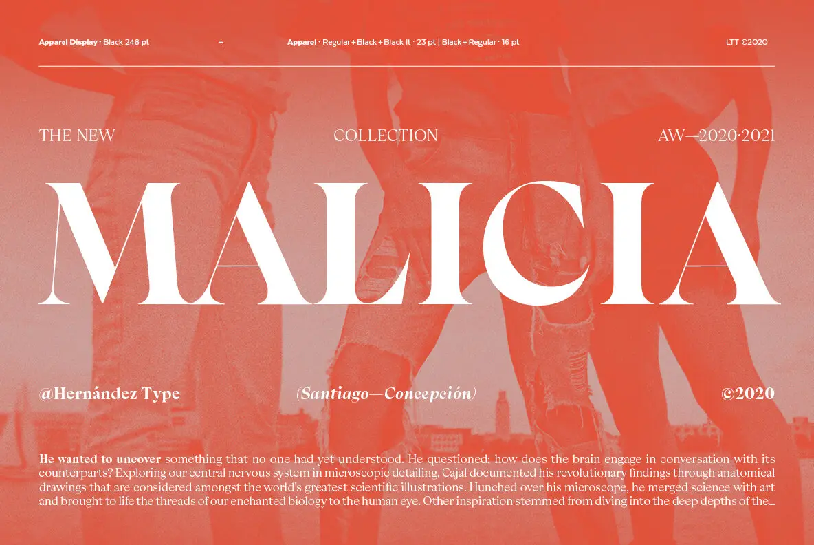 Apparel Font - YouWorkForThem