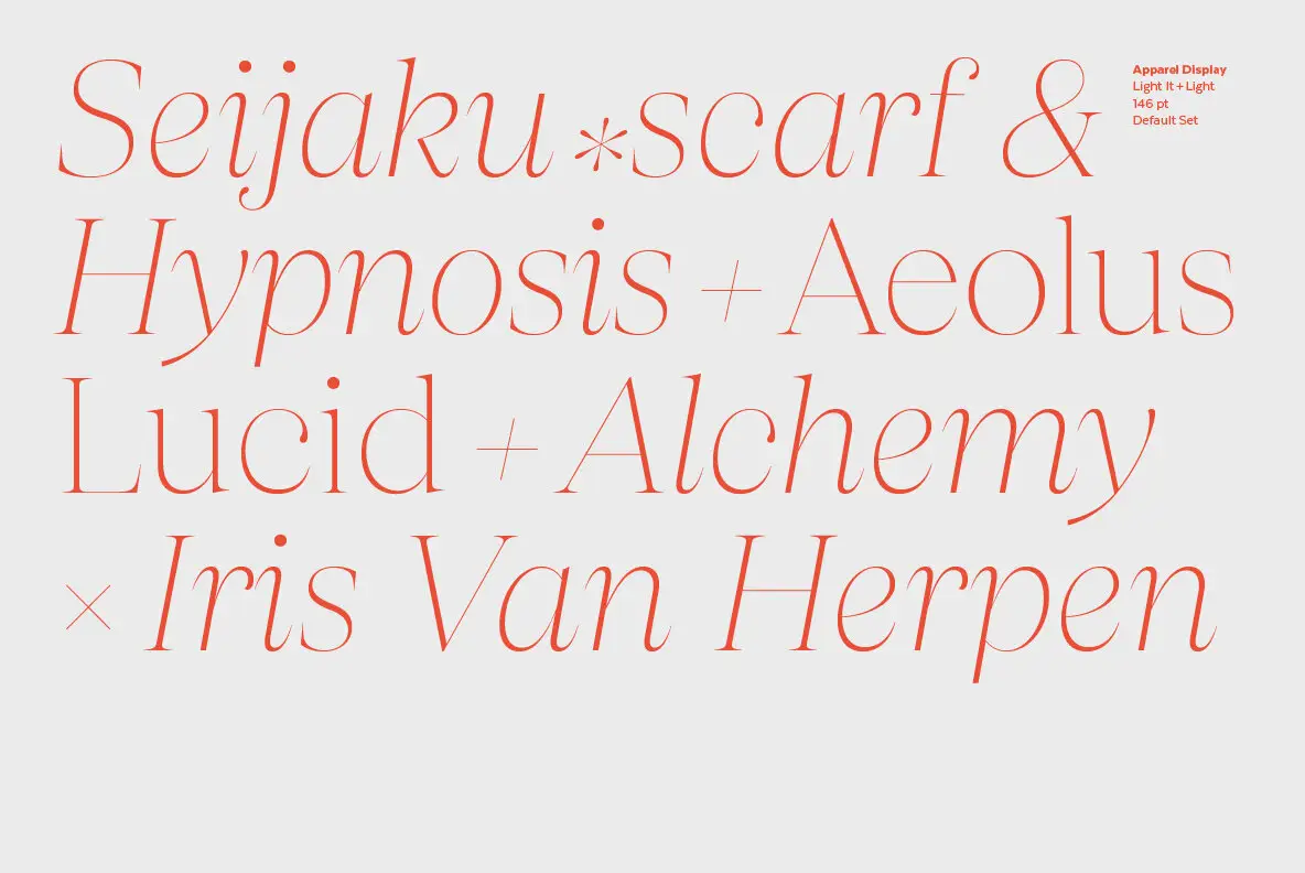 Apparel Font - YouWorkForThem