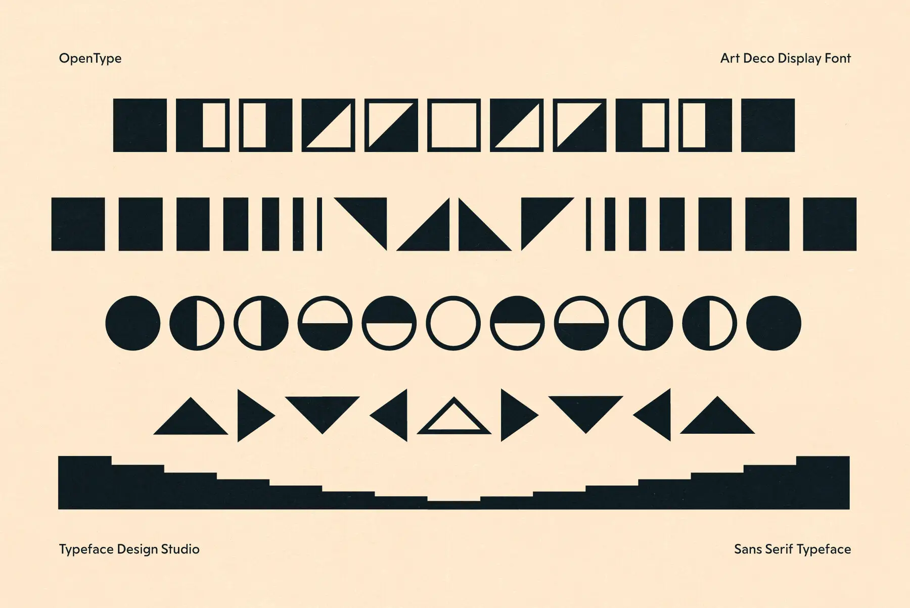 Beams Font - YouWorkForThem