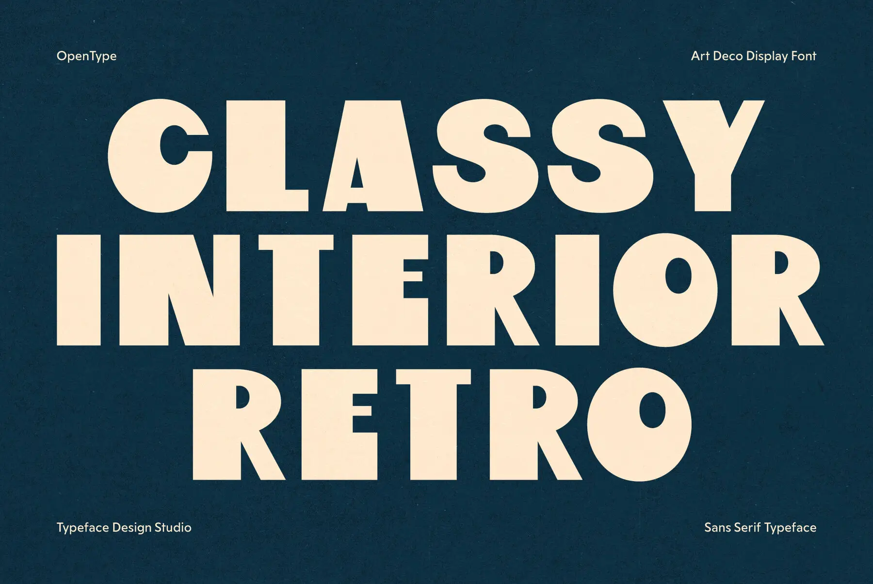 Beams Font - YouWorkForThem