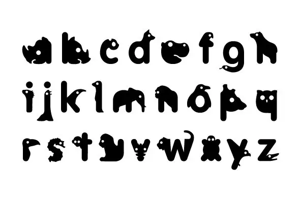 Zoological Font - YouWorkForThem