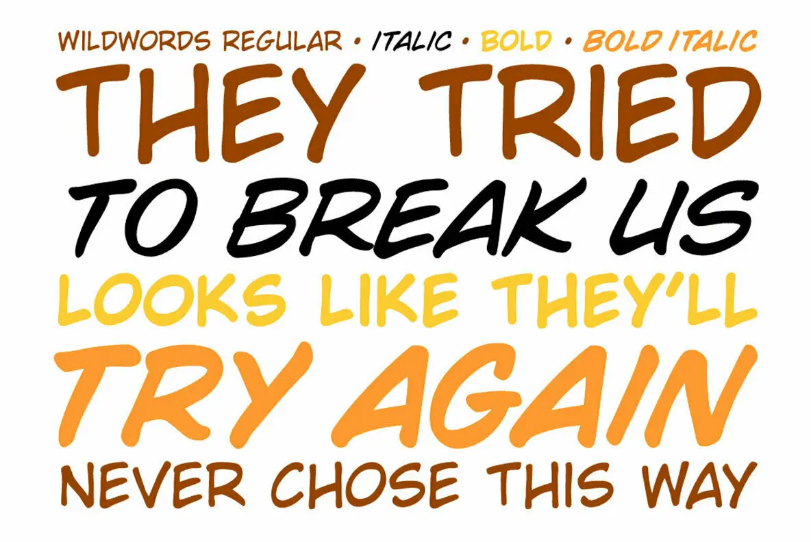 WildWords Font - FontPath