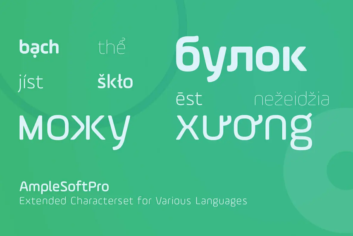 AmpleSoftPro Font - FontPath