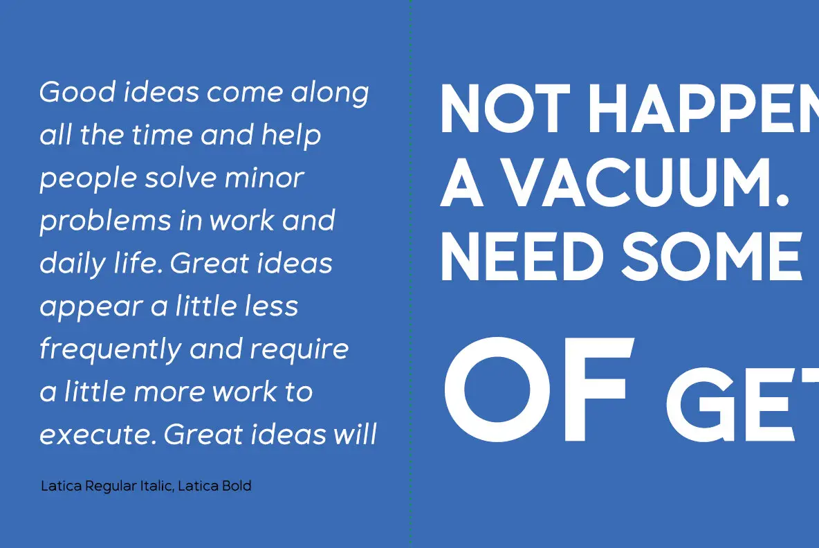 Latica Font - FontPath