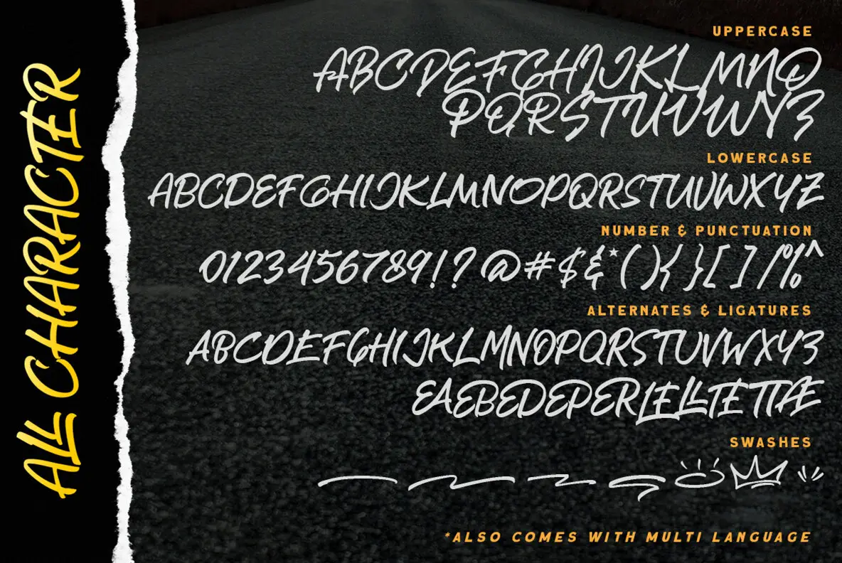 Super Giants Font - YouWorkForThem