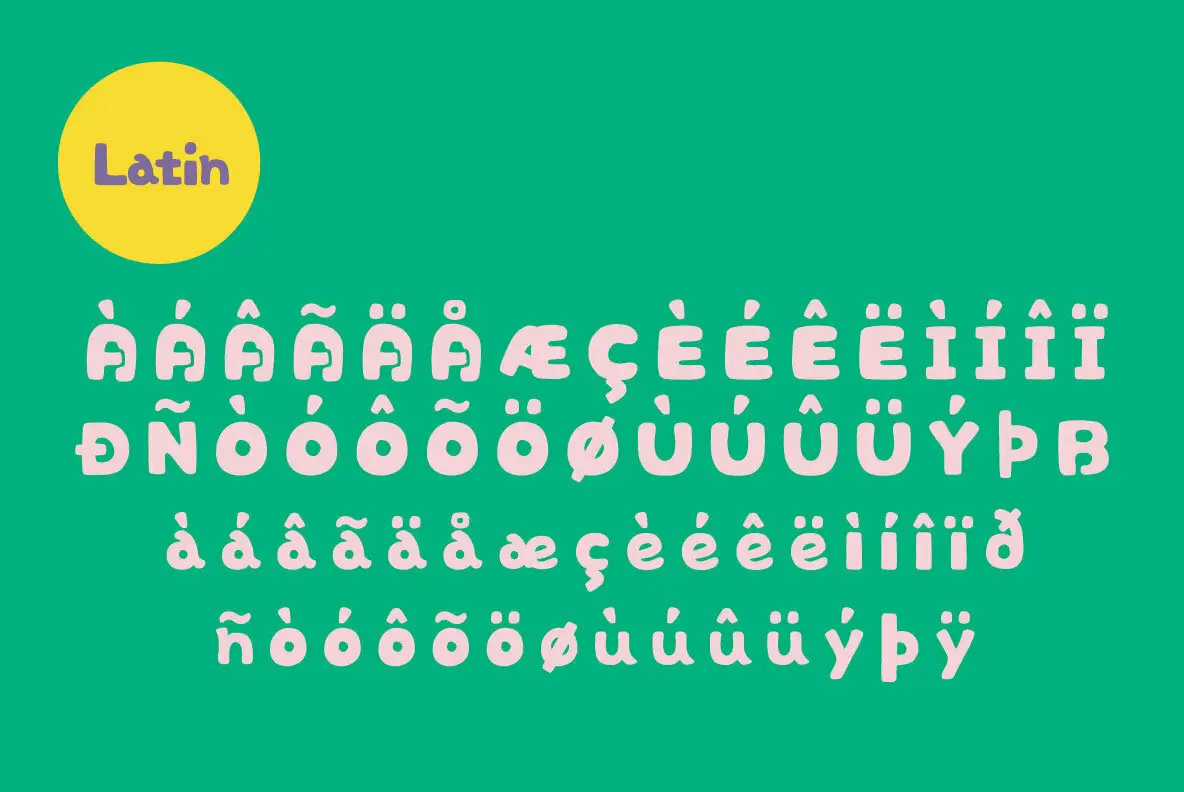 HU Bubble Font - FontPath