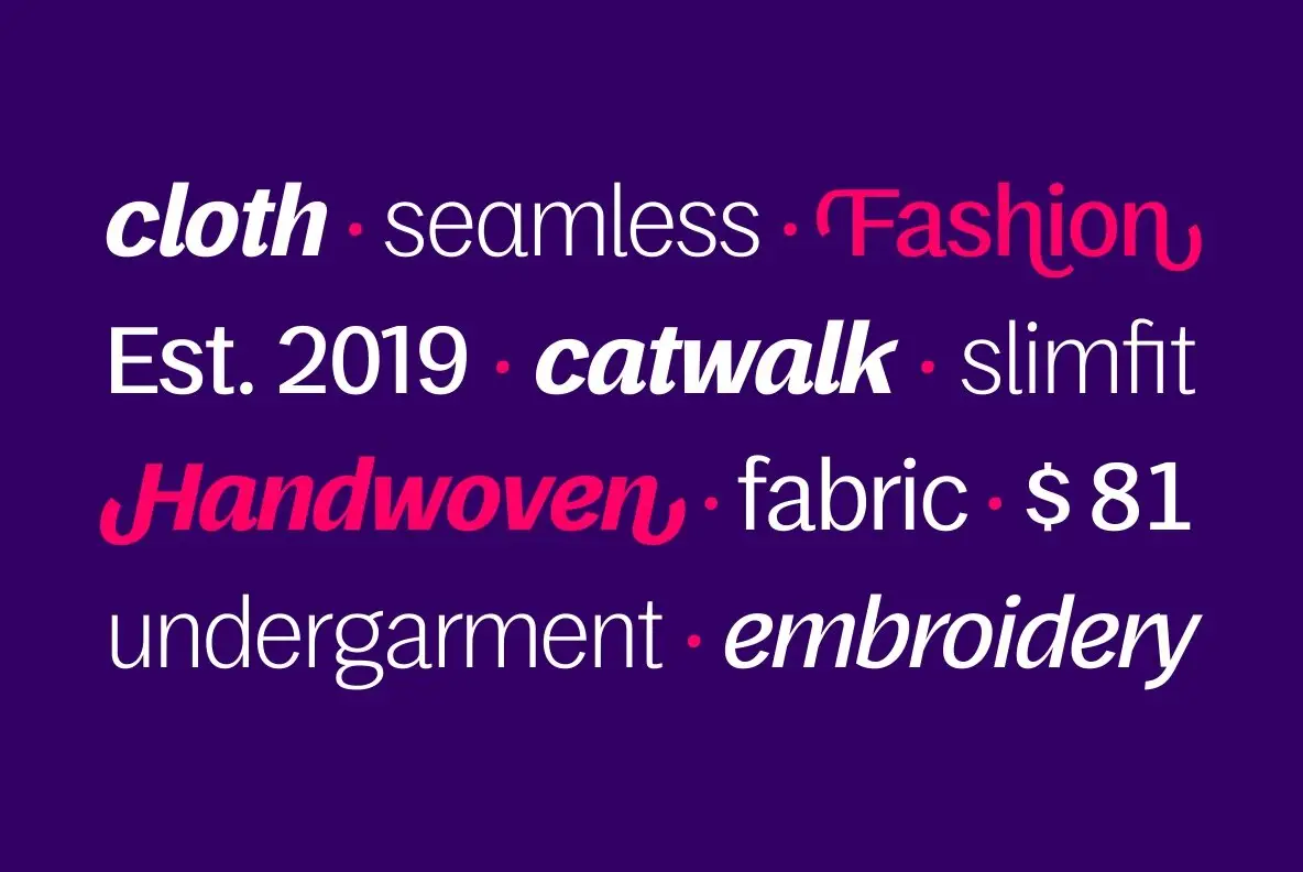 Frock Font - YouWorkForThem