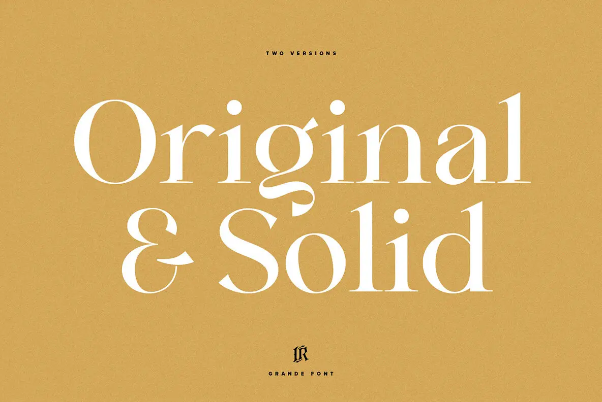 Grande Font - YouWorkForThem