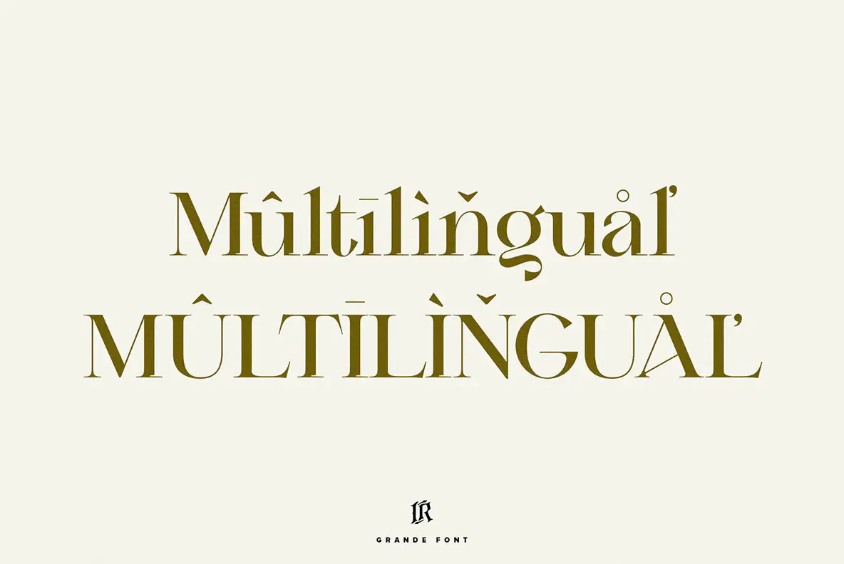 Grande Font - YouWorkForThem