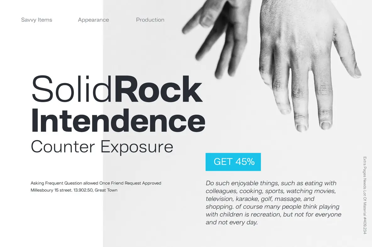 Hando Font - YouWorkForThem