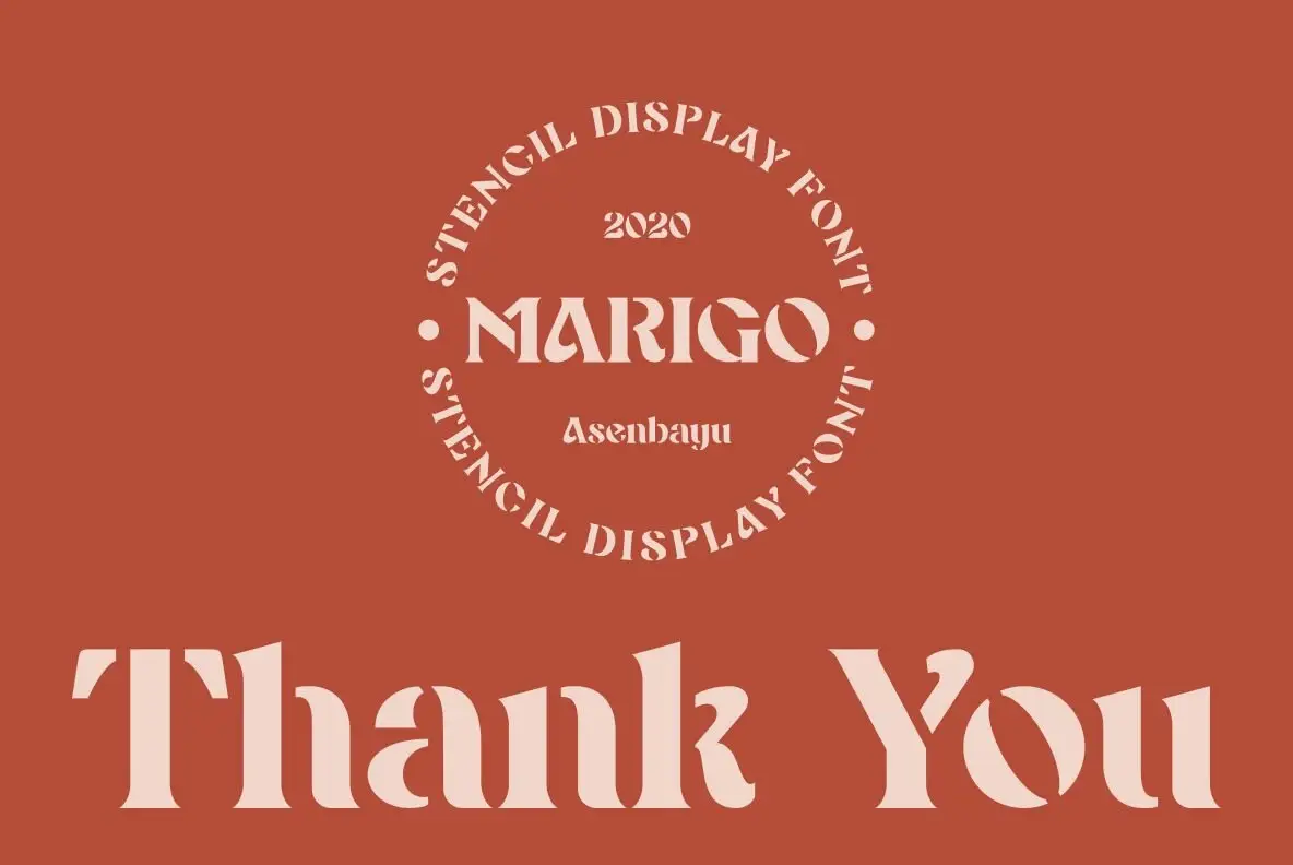 Marigo Font - YouWorkForThem