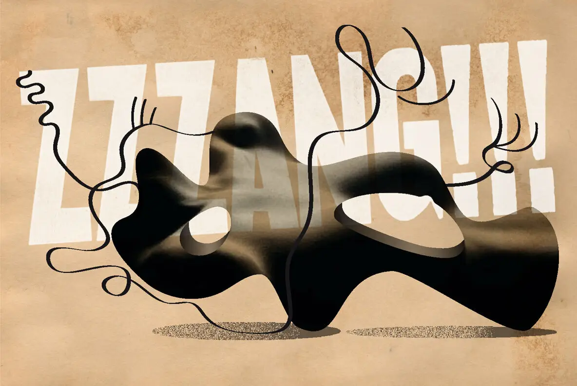 Zzzang SVG Font - YouWorkForThem