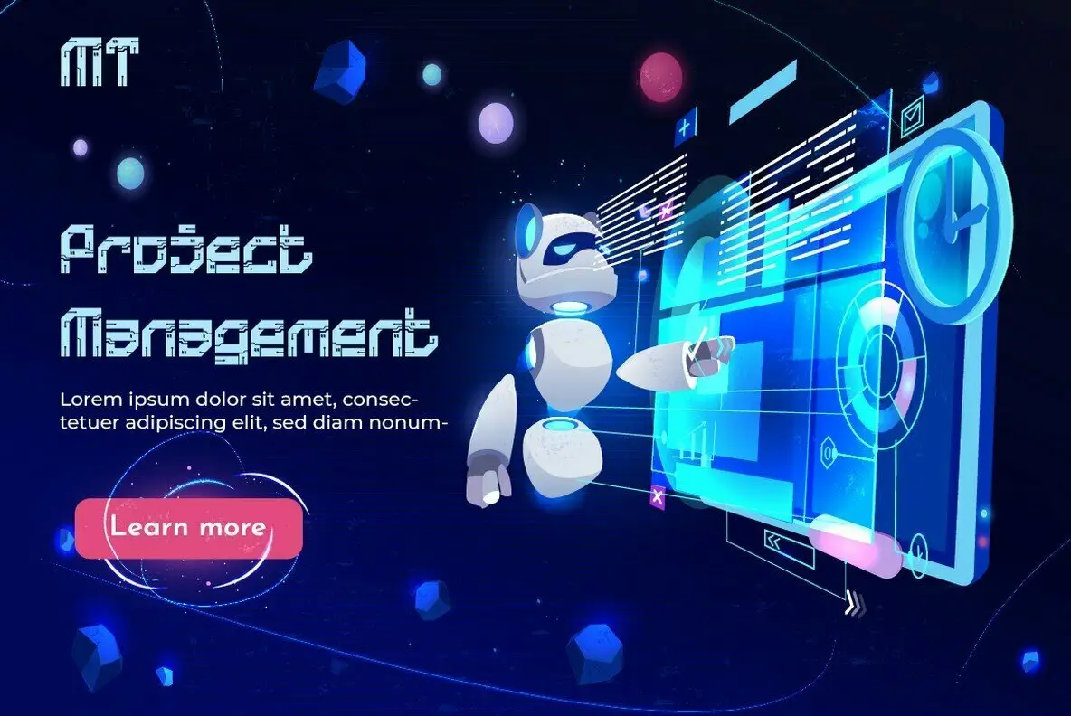 Techno Board Font - YouWorkForThem