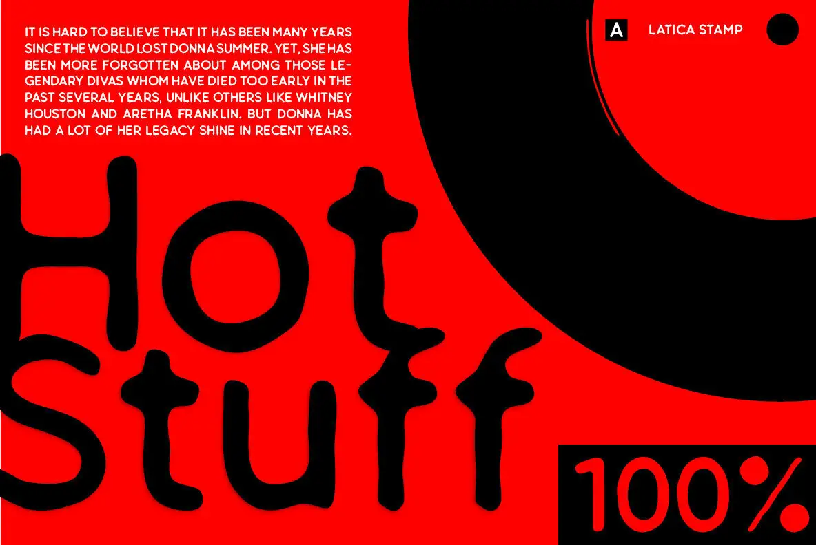 Latica Stamp Font - FontPath