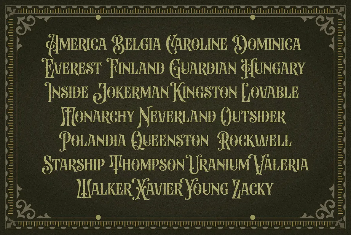 Beardsons Font - YouWorkForThem