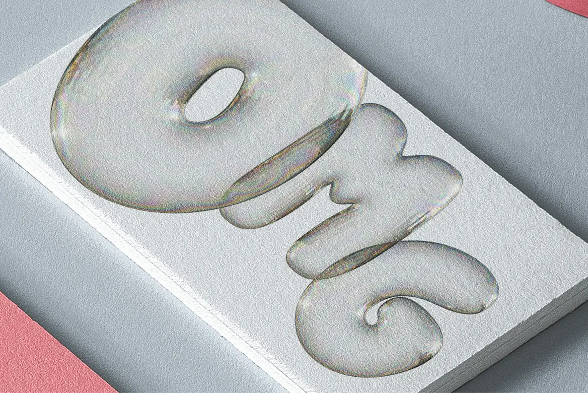 Soap Bubbles SVG Font - YouWorkForThem