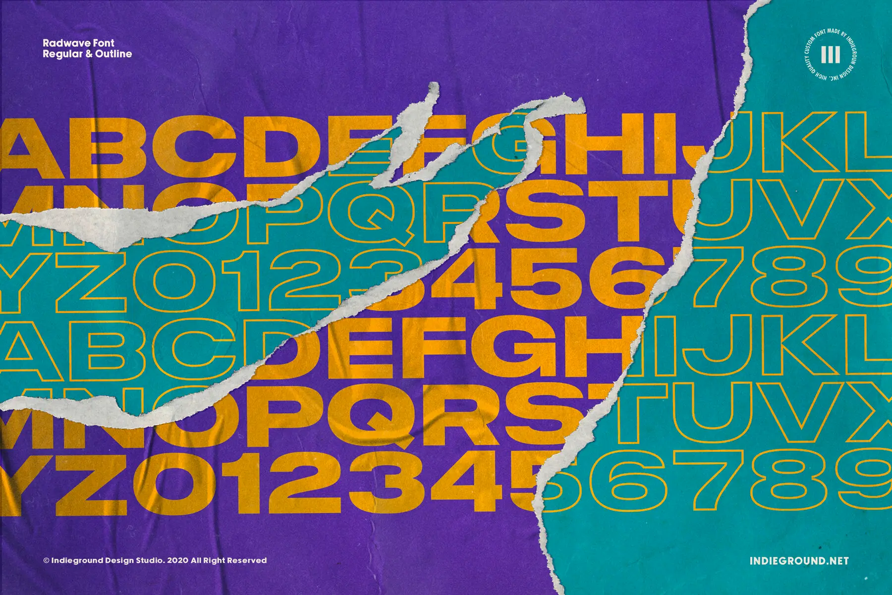Radwave Font - YouWorkForThem