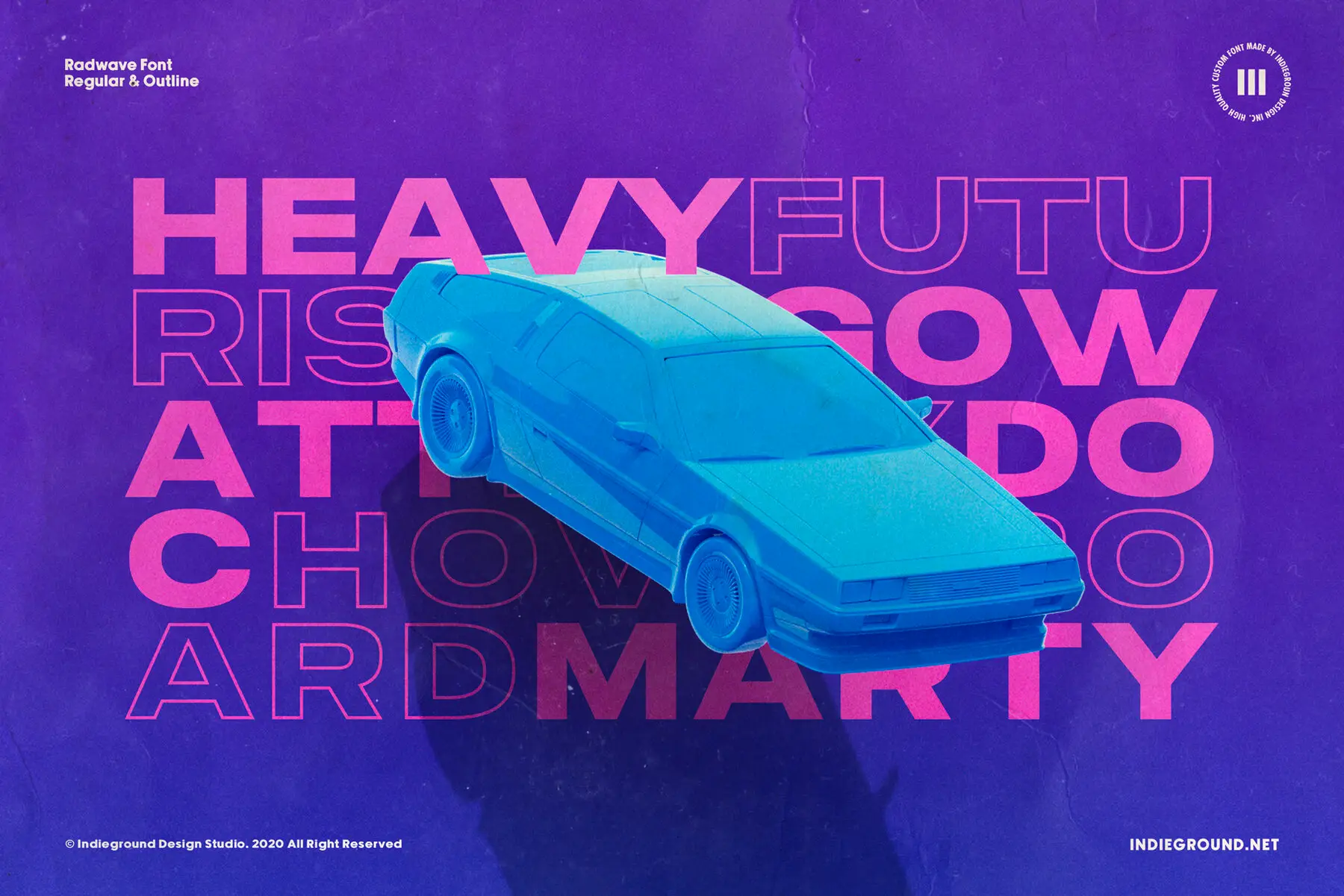 Radwave Font - YouWorkForThem