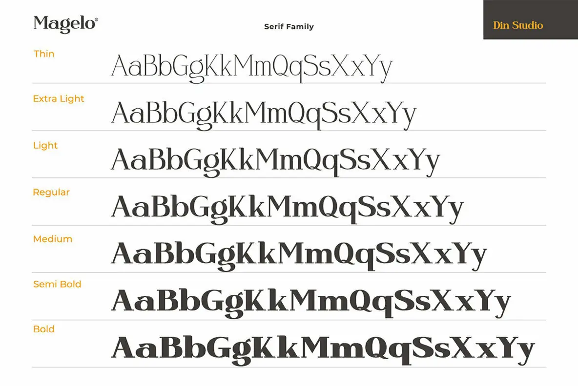 Magelo Font - YouWorkForThem