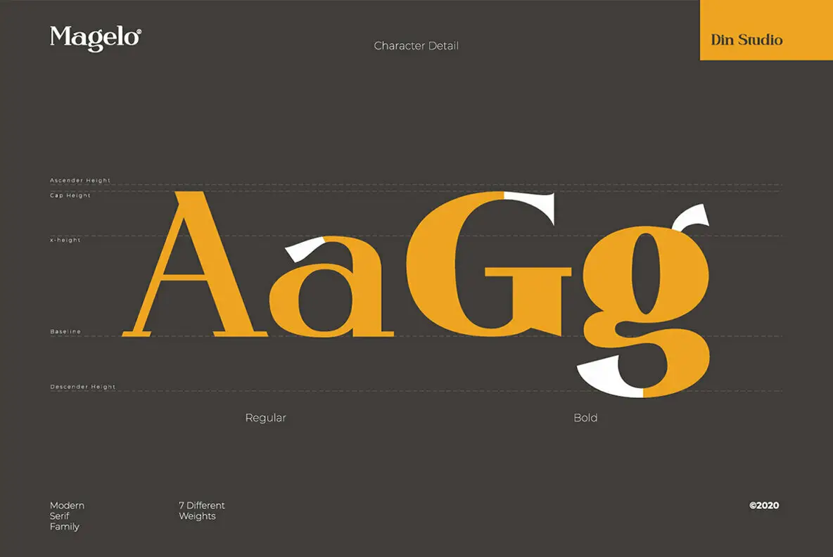 Magelo Font - YouWorkForThem