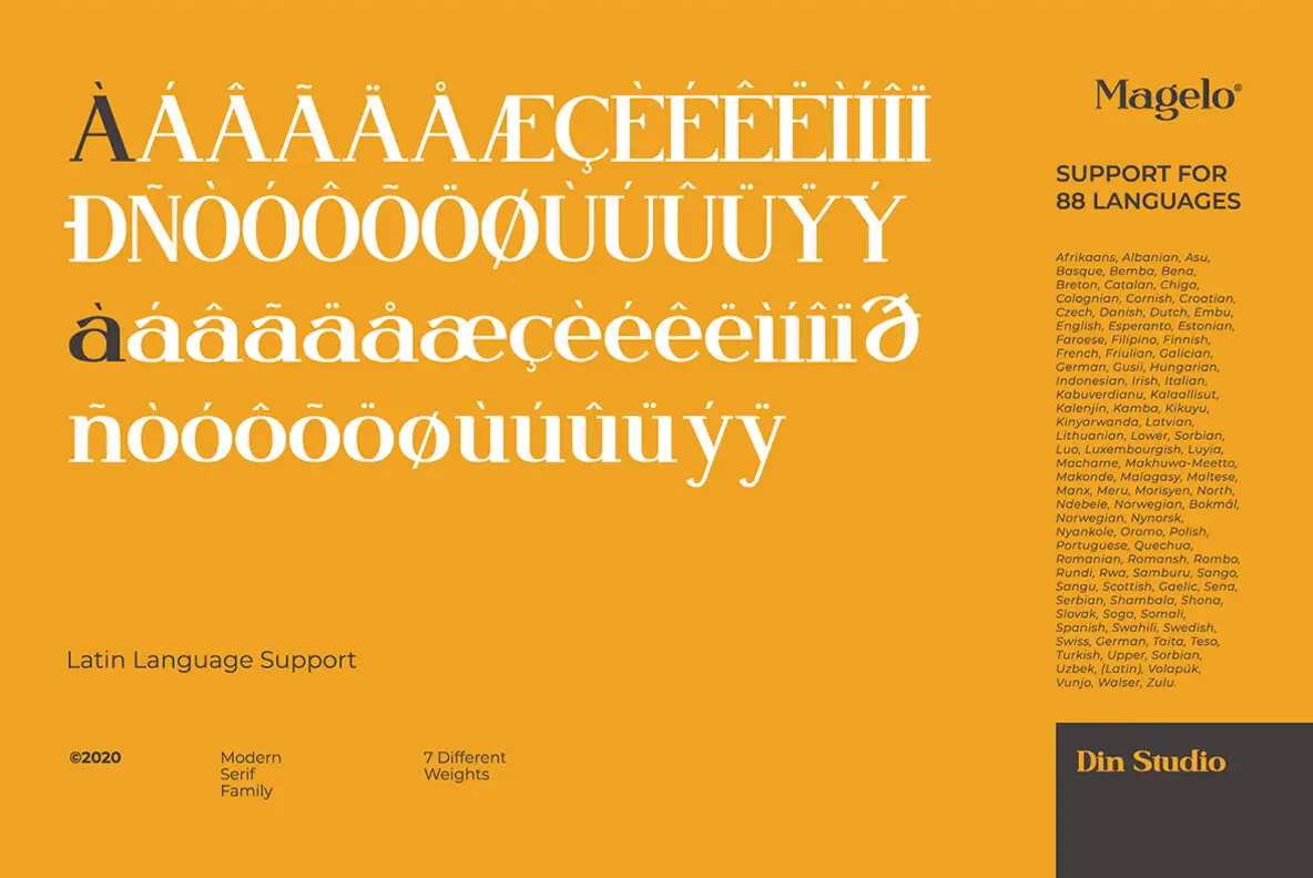 Magelo Font - YouWorkForThem