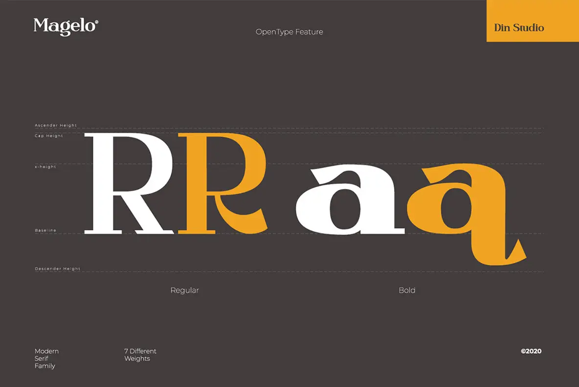 Magelo Font - YouWorkForThem