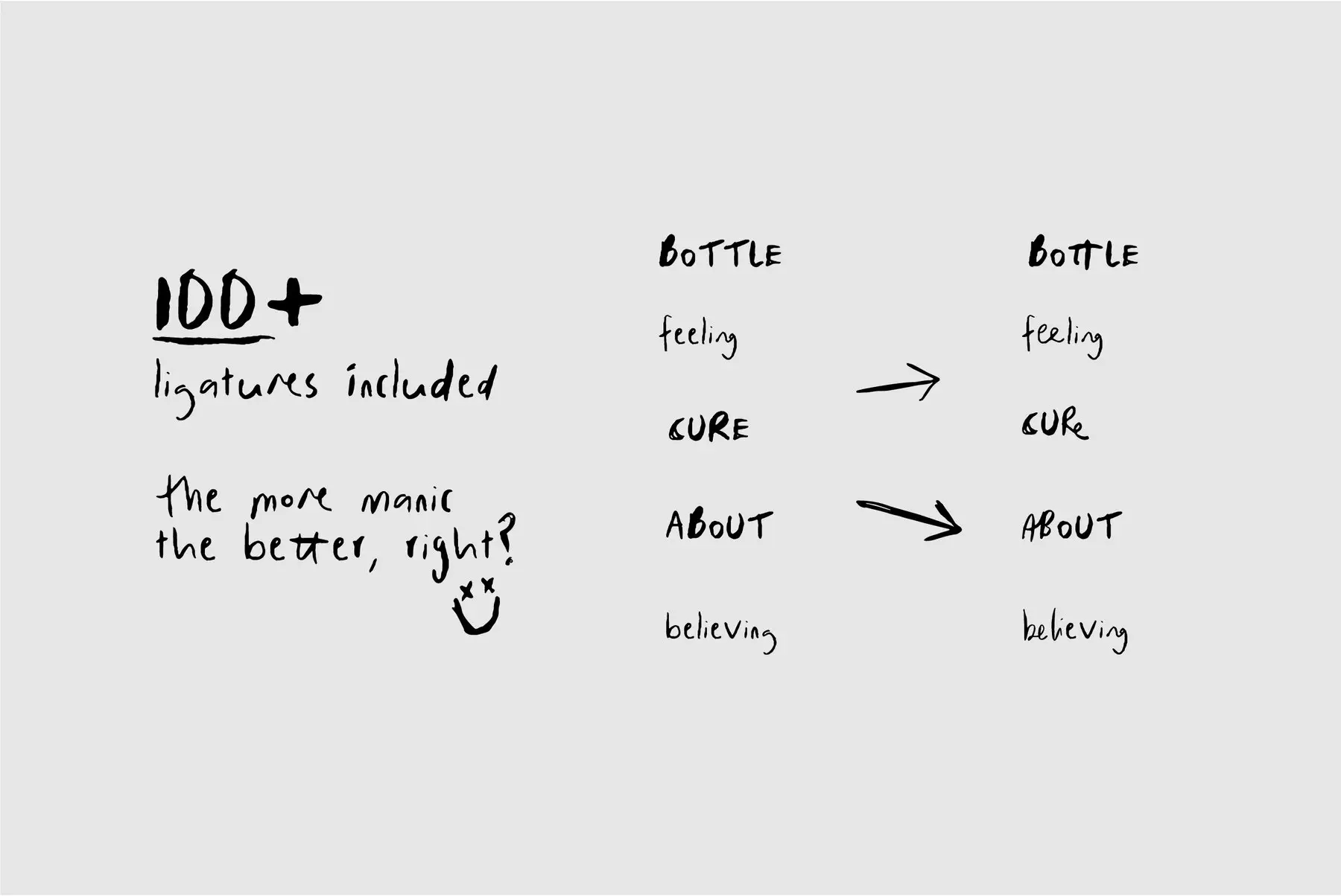 MANIC Font - YouWorkForThem