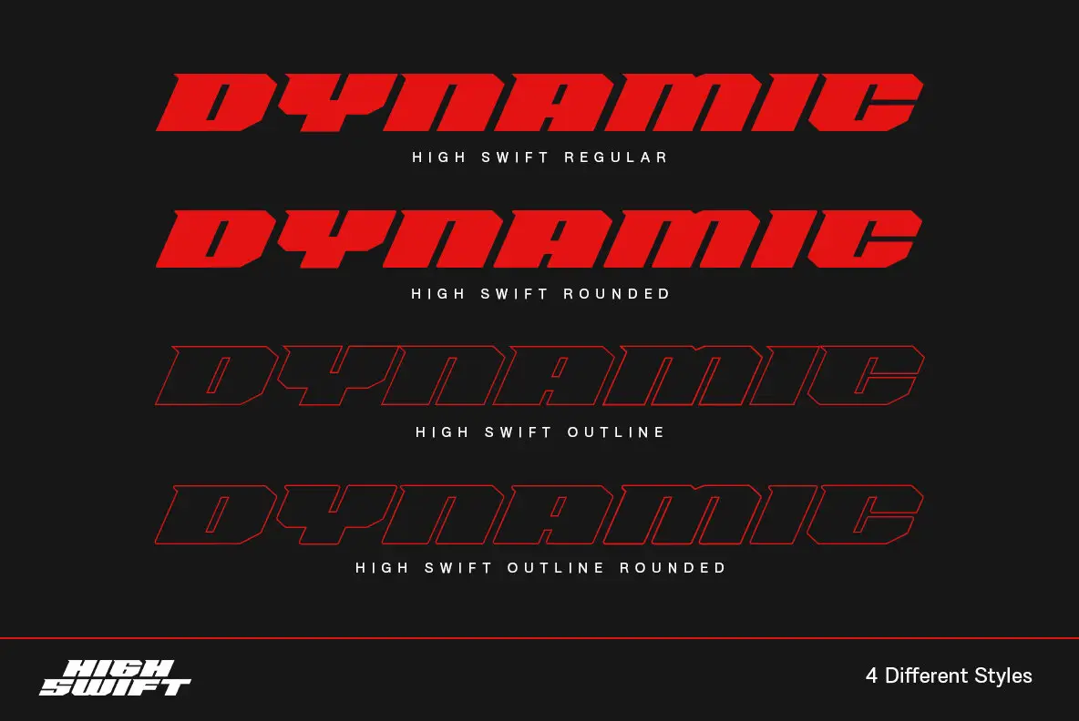 High Swift Font - YouWorkForThem