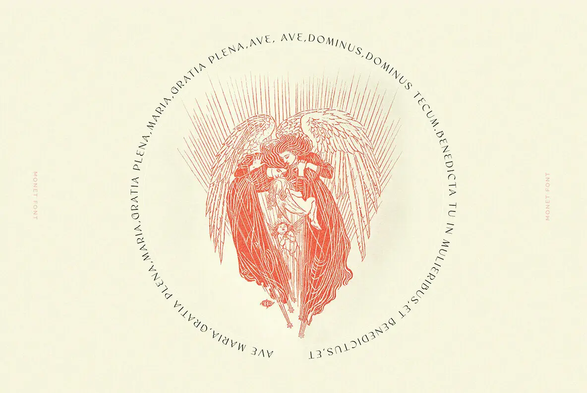 Monet Font - YouWorkForThem